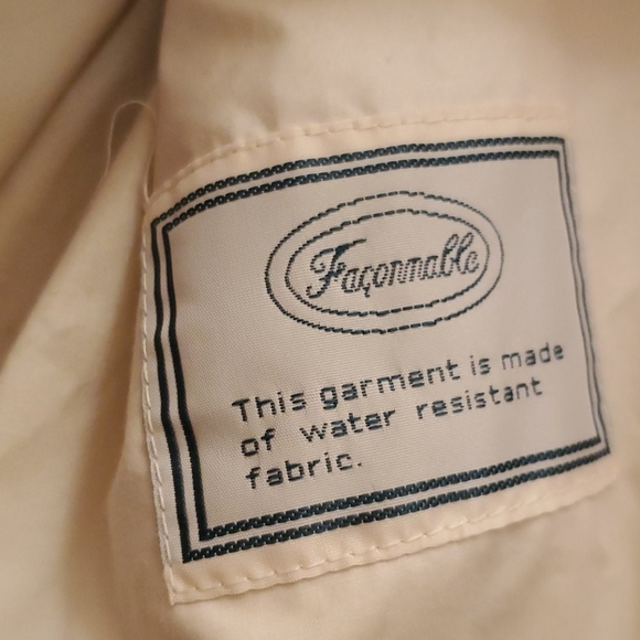 Faconnable | Jackets & Coats | Vintage Faconnable Midi Trench Coat ...